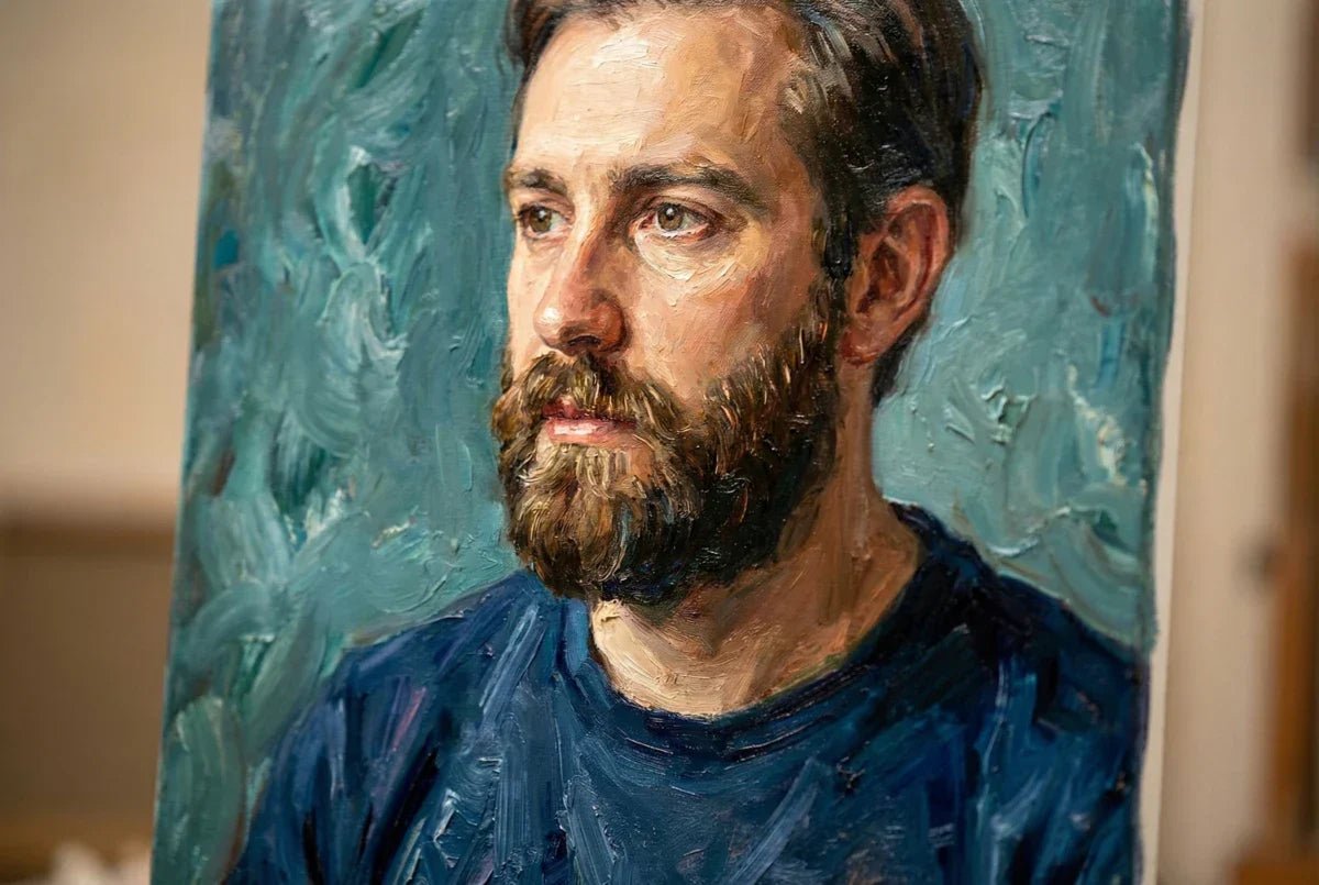 Self-Portrait Backgrounds: Make Faces Stand Out 🎨 – Luxury Art Canvas