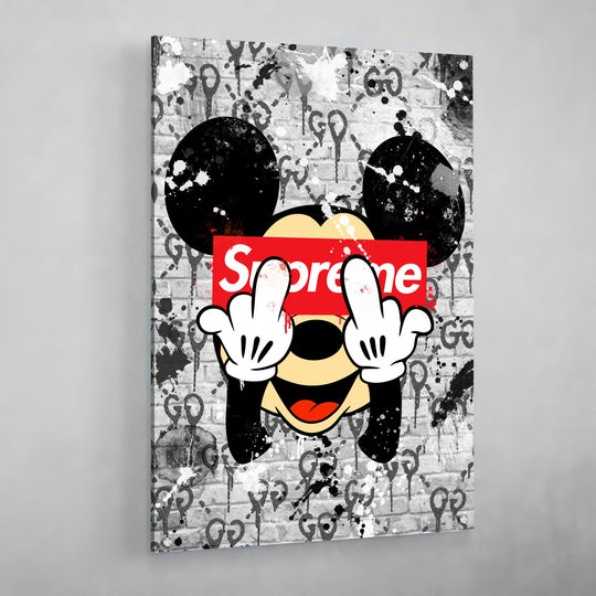 Supreme Wall Art | Luxury Art Canvas