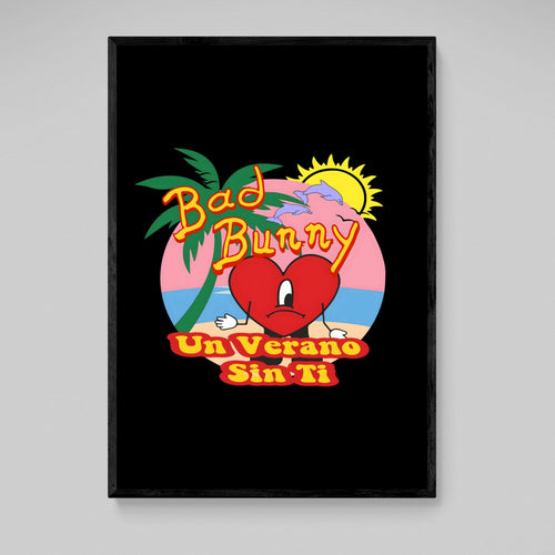 Bad Bunny Wall Art | Luxury Art Canvas