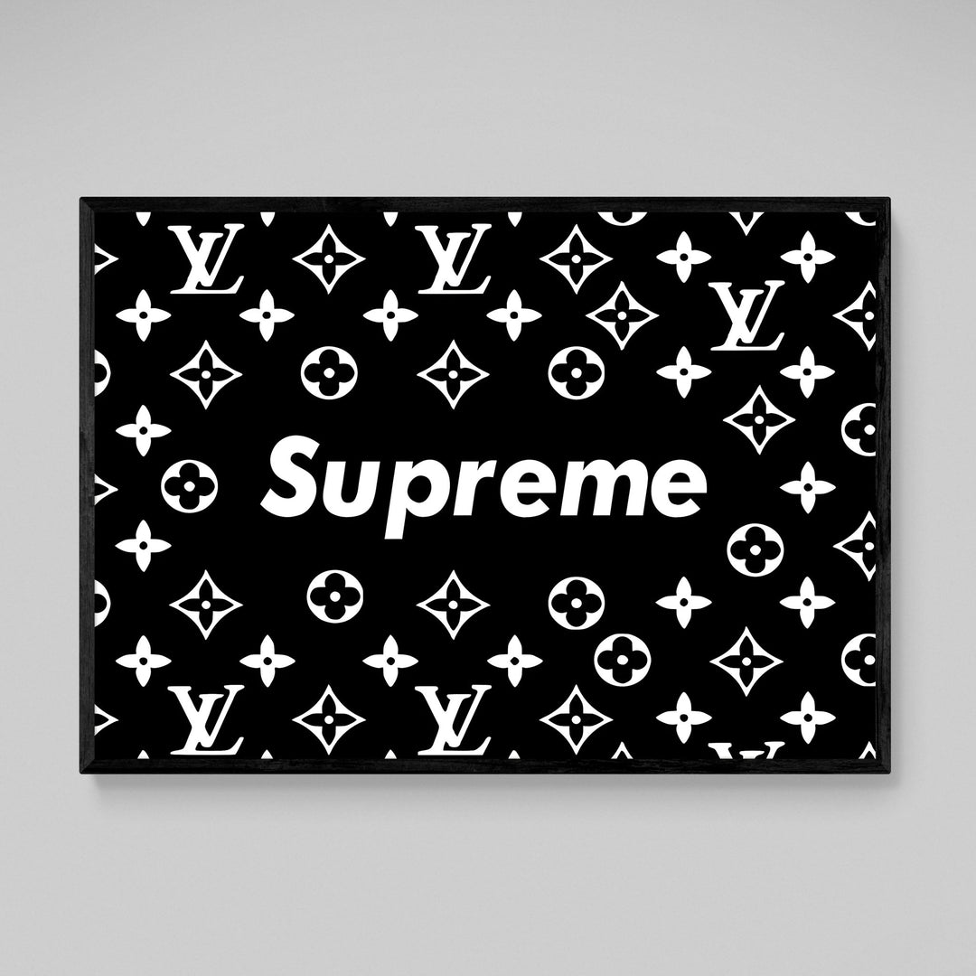Supreme Wall Art | Luxury Art Canvas