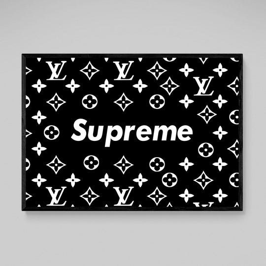 Supreme Wall Art | Luxury Art Canvas